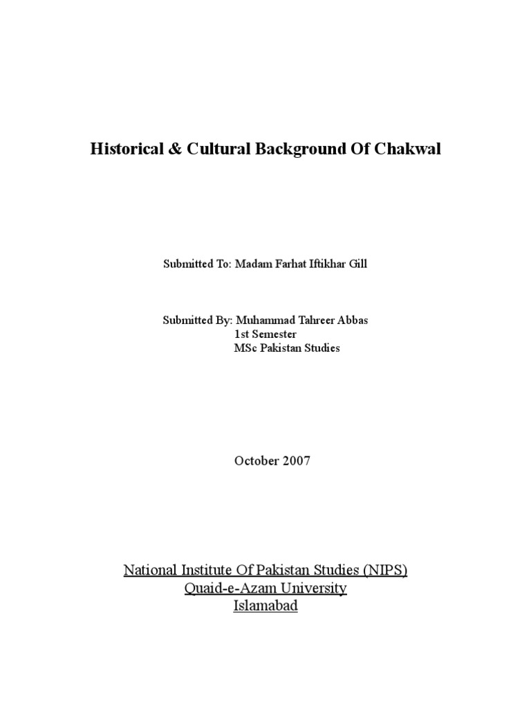 Historical Cultural Background of CK BL | PDF | Sikhism