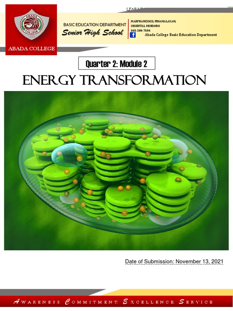 M2 - General Bio 1 - Q2 | PDF | Photosynthesis | Adenosine Triphosphate