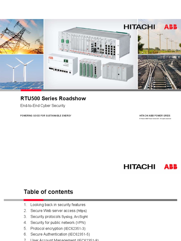 RTU500 Cybersecurity Features Guide | PDF | Virtual Private Network ...