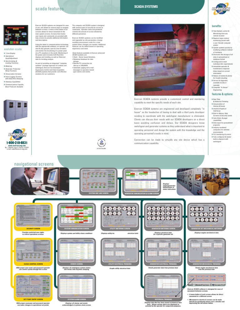 Enercon SCADA | PDF | Scada | Digital Technology