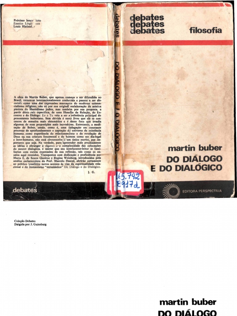 Martin Buber - Do Diálogo e Do Dialógico | PDF