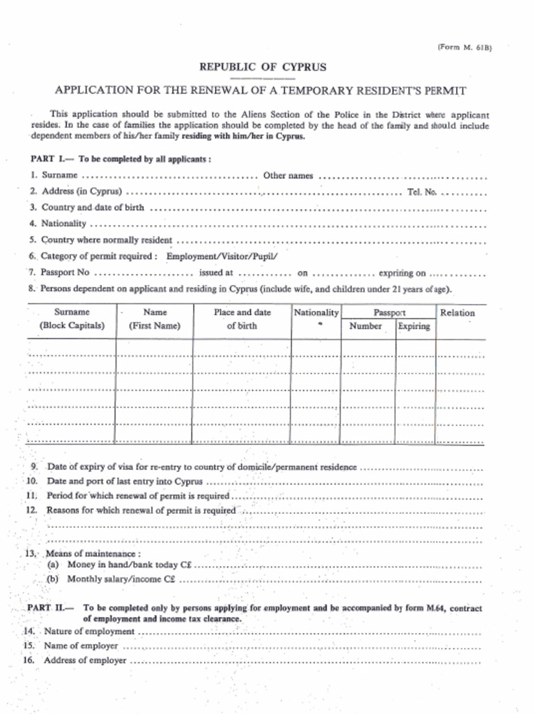 M61 Form | PDF