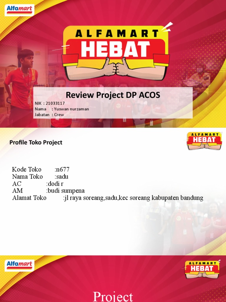 Template Review Project DP ACOS 2022 | PDF