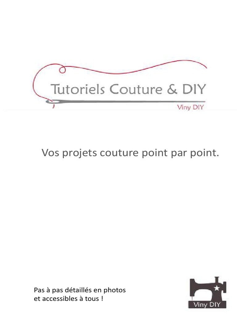 Couture Et D.I.Y.: Vos Projets Couture Point Par Point | PDF | Vêtements | Les textiles