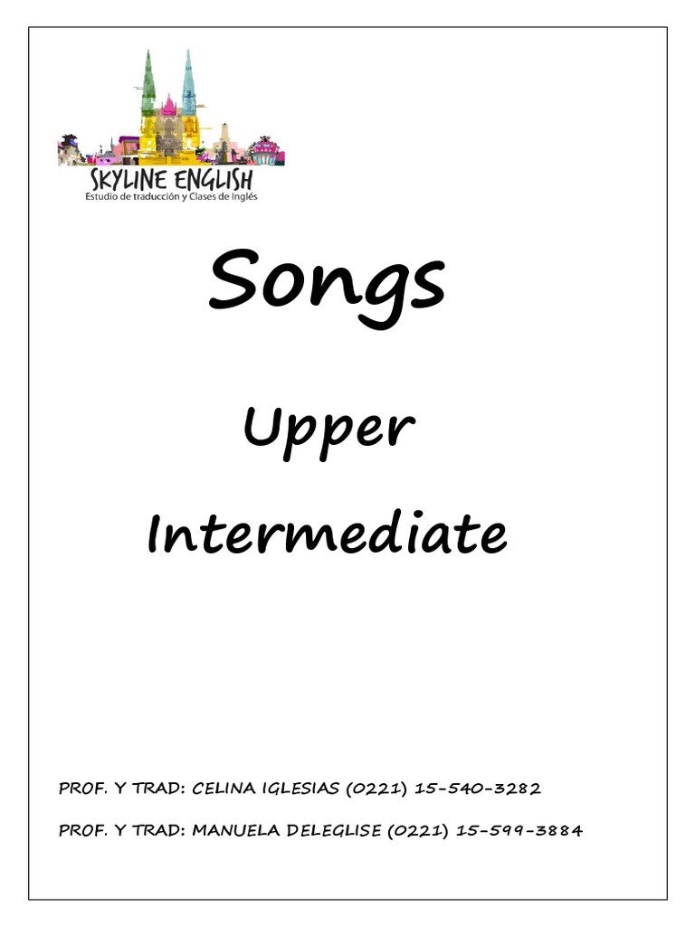 Songs Upper-Intermediate | PDF | Semantic Units | Linguistics