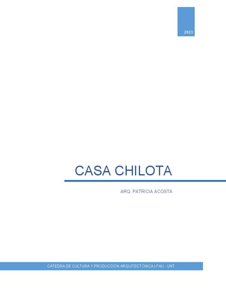 Casa Chilota 2023 - Ejem | PDF | Arboles