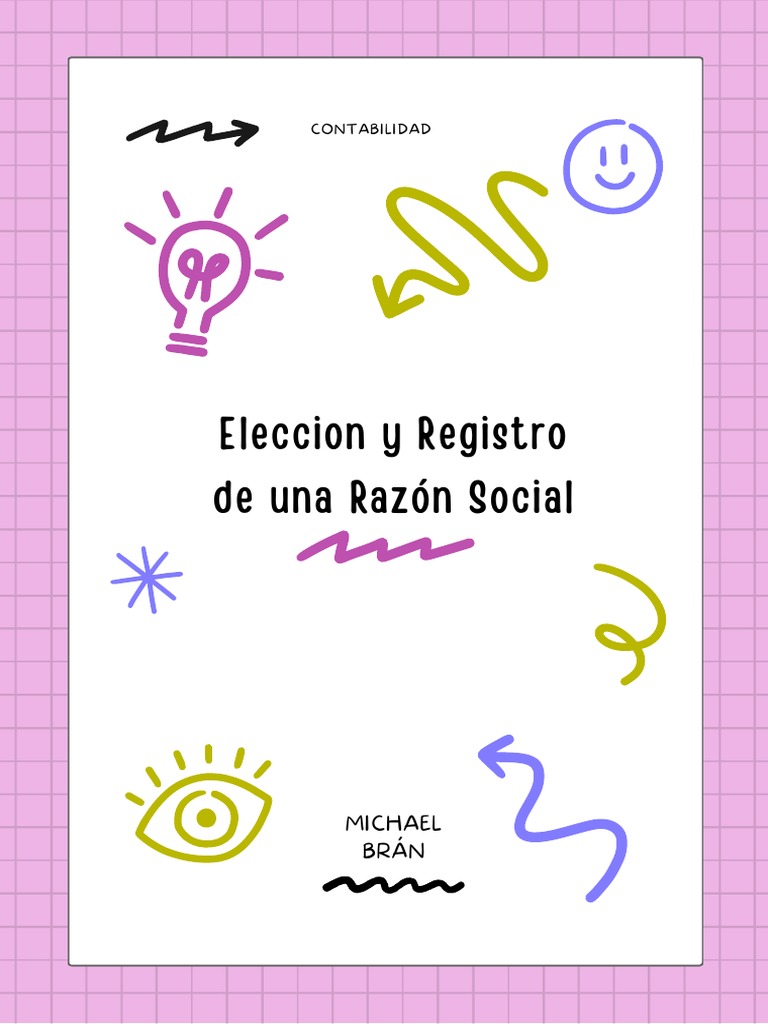 Guía para Elegir y Registrar Razón Social | PDF | Business | Negocios ...