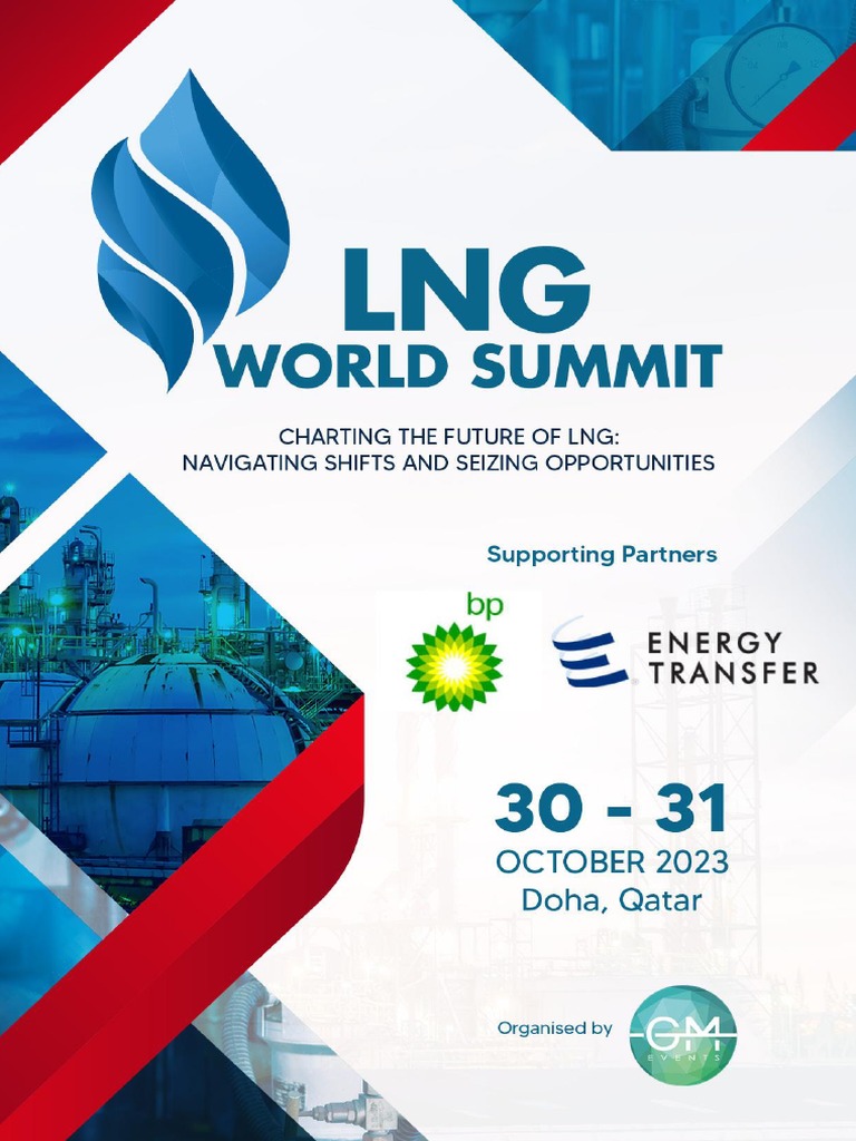 LNG World Summit - Brochure | PDF | Liquefied Natural Gas | Internet Of Things