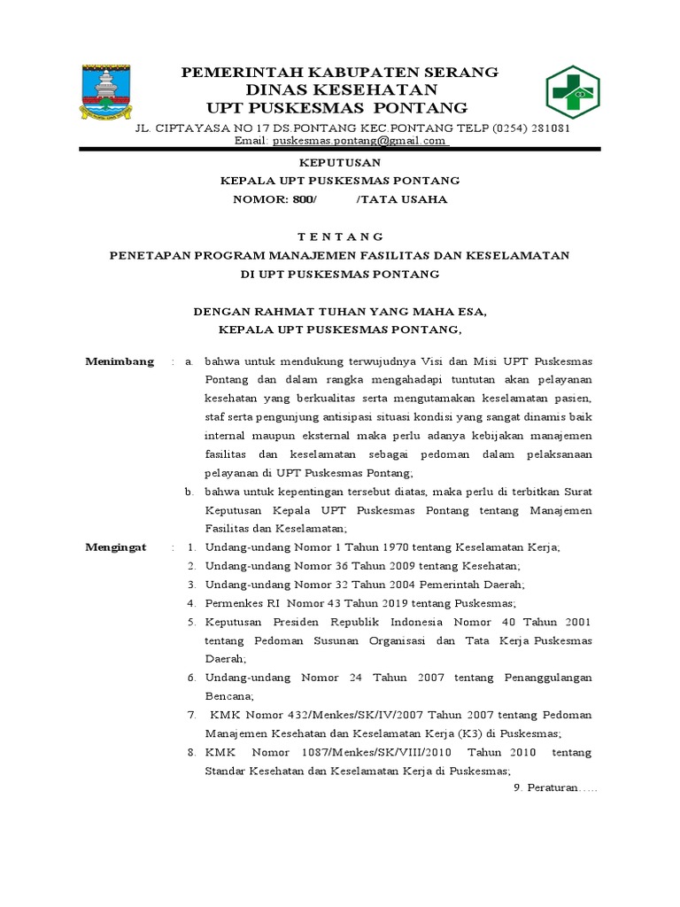 EP 1.4.1 A Tentang Penetapan Program MFK | PDF