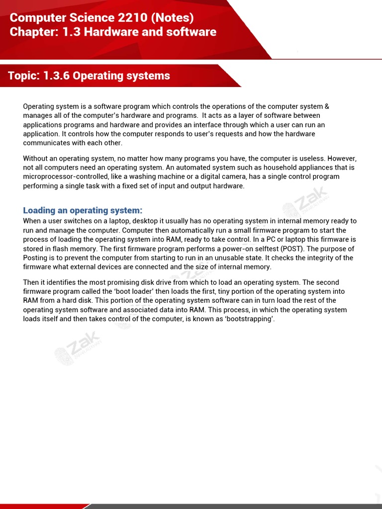 1 3 6 Operating Systems Pdf Operating System Graphical User