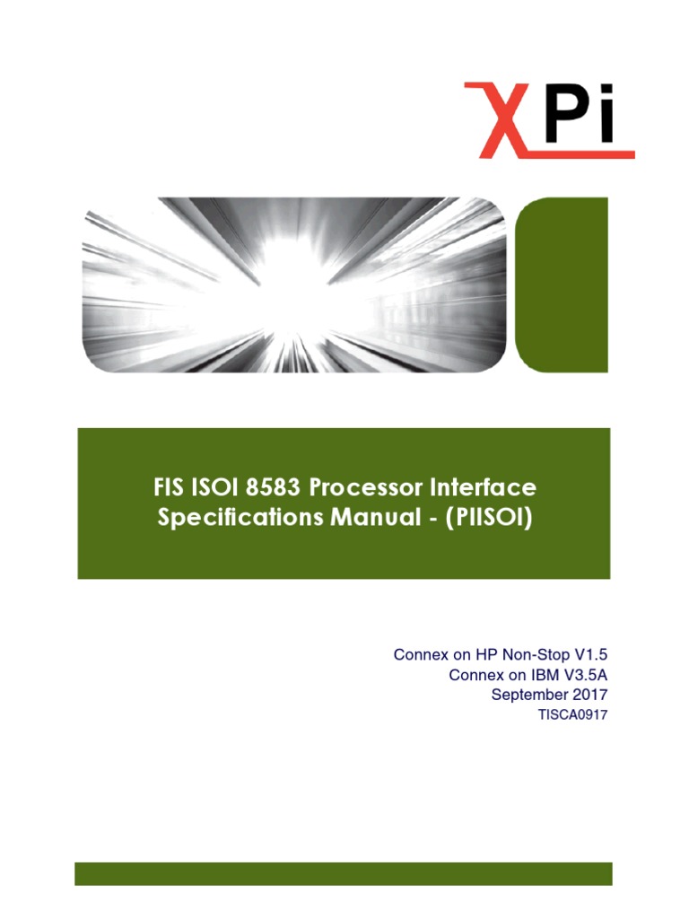 Fis 8583-2017 | PDF | Credit Card | Personal Identification Number