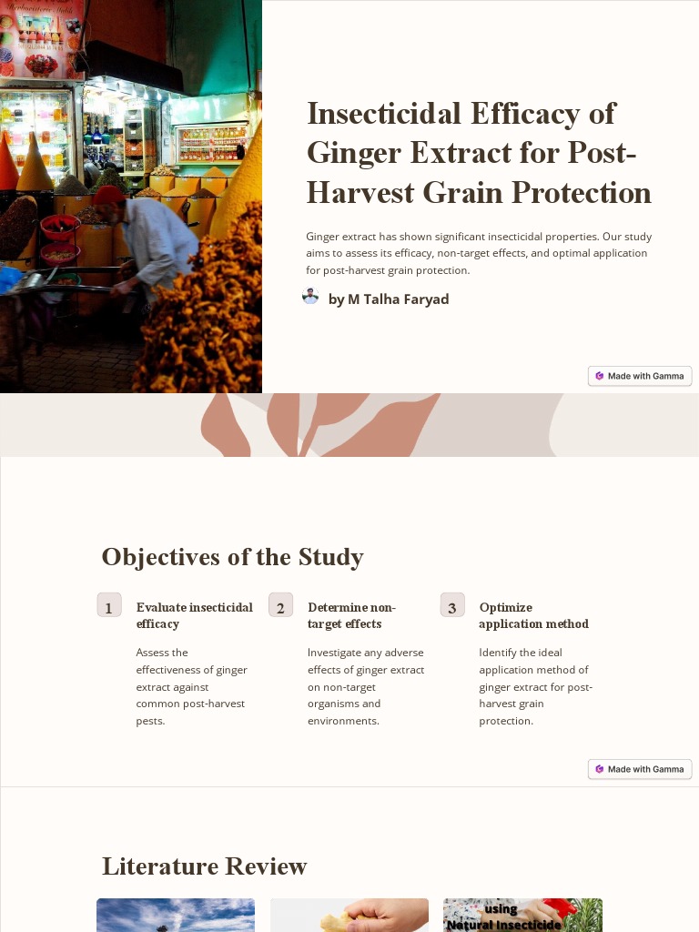 Assessing The Insecticidal Efficacy, Non-Target Effects, and Optimal ...