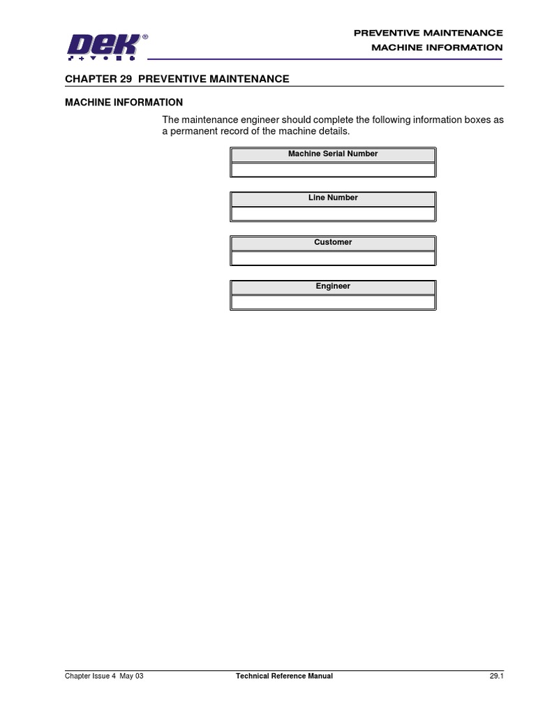 Printer 600 Preventive Maintenance | PDF | Safety