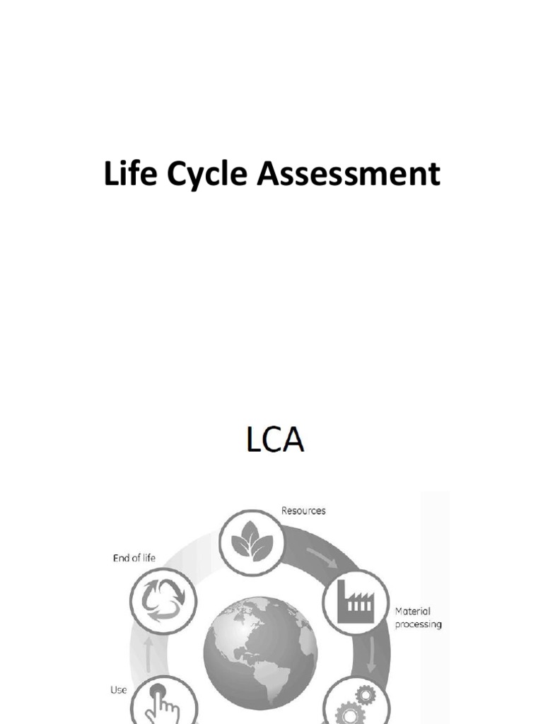 Life Cycle Assessment | PDF | Life Cycle Assessment | Economies