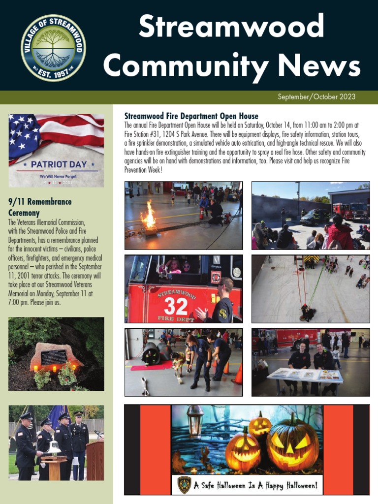 Streamwood Fire Department Open House 2023 | PDF | Naloxone | Drug Overdose