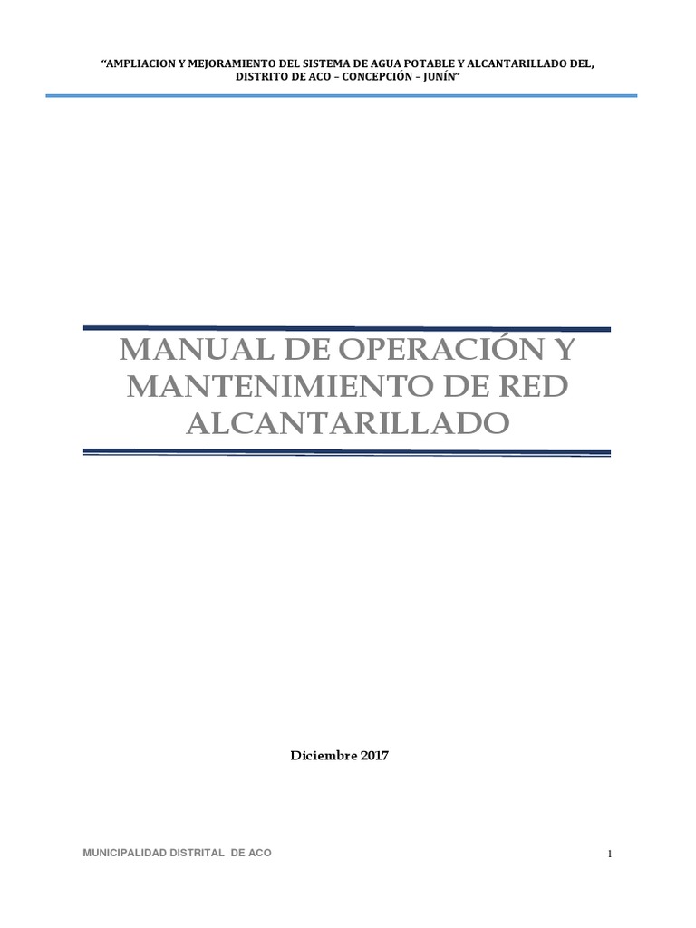 Manual de Alcantarillado - Aco | Descargar gratis PDF | Alcantarillado | Agua