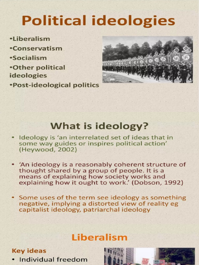 Political Ideologies | PDF | Conservatism | Socialism