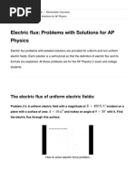 Electrostatics Problem Set With Answers | PDF | Electric Field ...