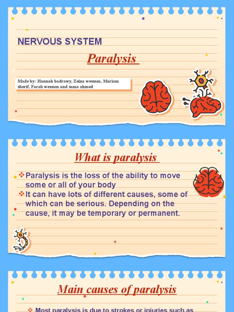 Paralysis | PDF | Clinical Medicine | Diseases And Disorders