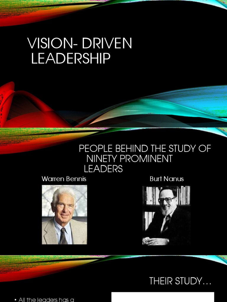 Vision Driven Leader5 | PDF | Leadership | Psychology