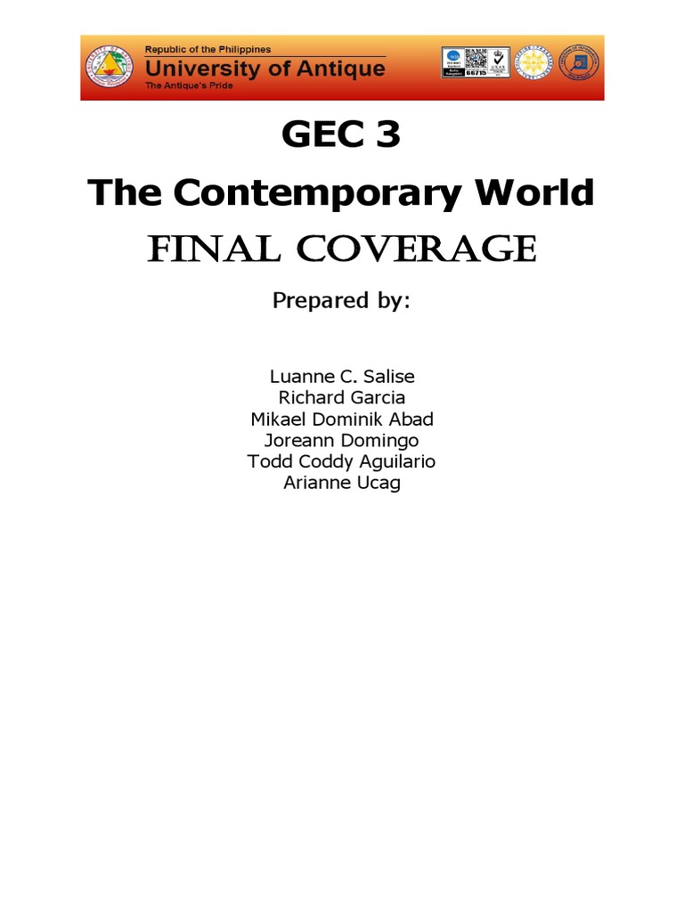 GEC 3-Chapter 8 - Globalization and The IPs | Download Free PDF | Globalization | Indigenous Peoples