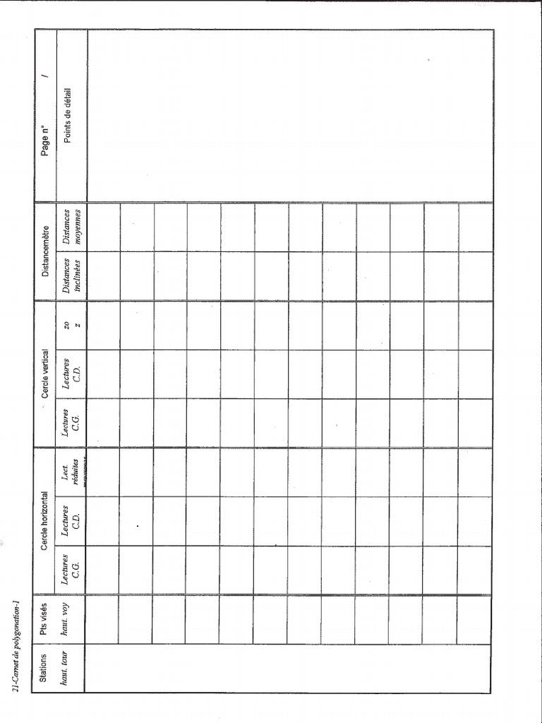 Carnet de Terrain | PDF