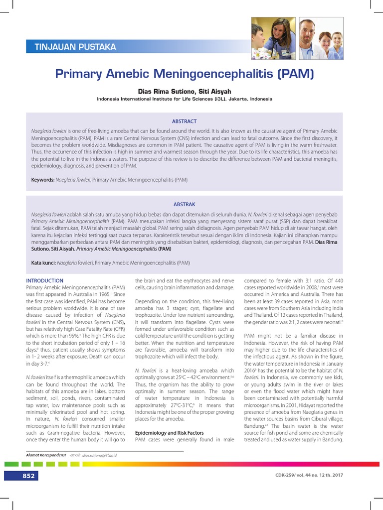 Primary Amebic Meningoencephalitis (PAM) | PDF | Microbiology | Medicine