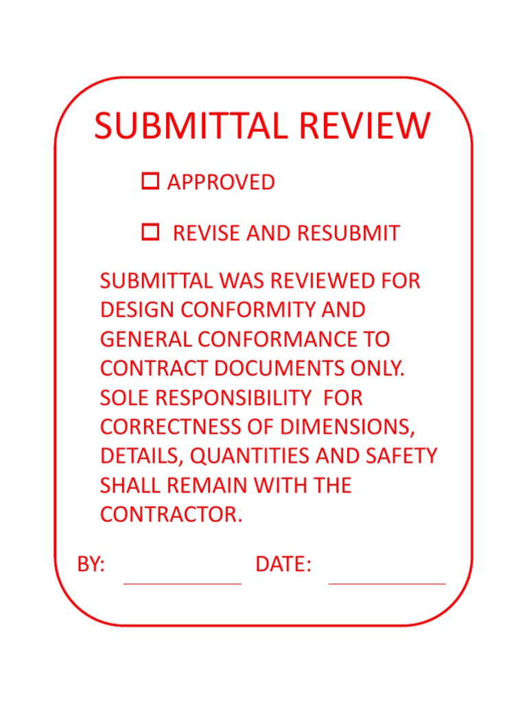 Approval Stamp | PDF