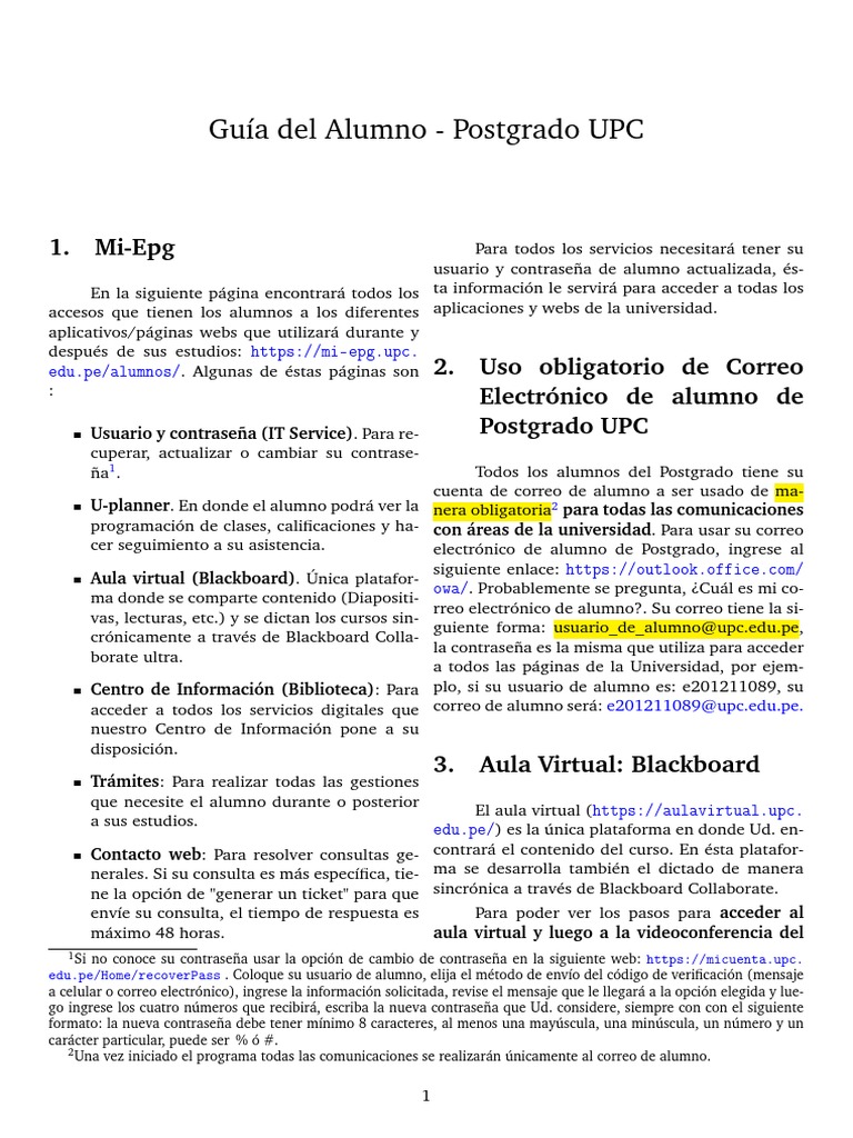 Gu A de Alumno | Descargar gratis PDF | Contraseña | Videotelefonía