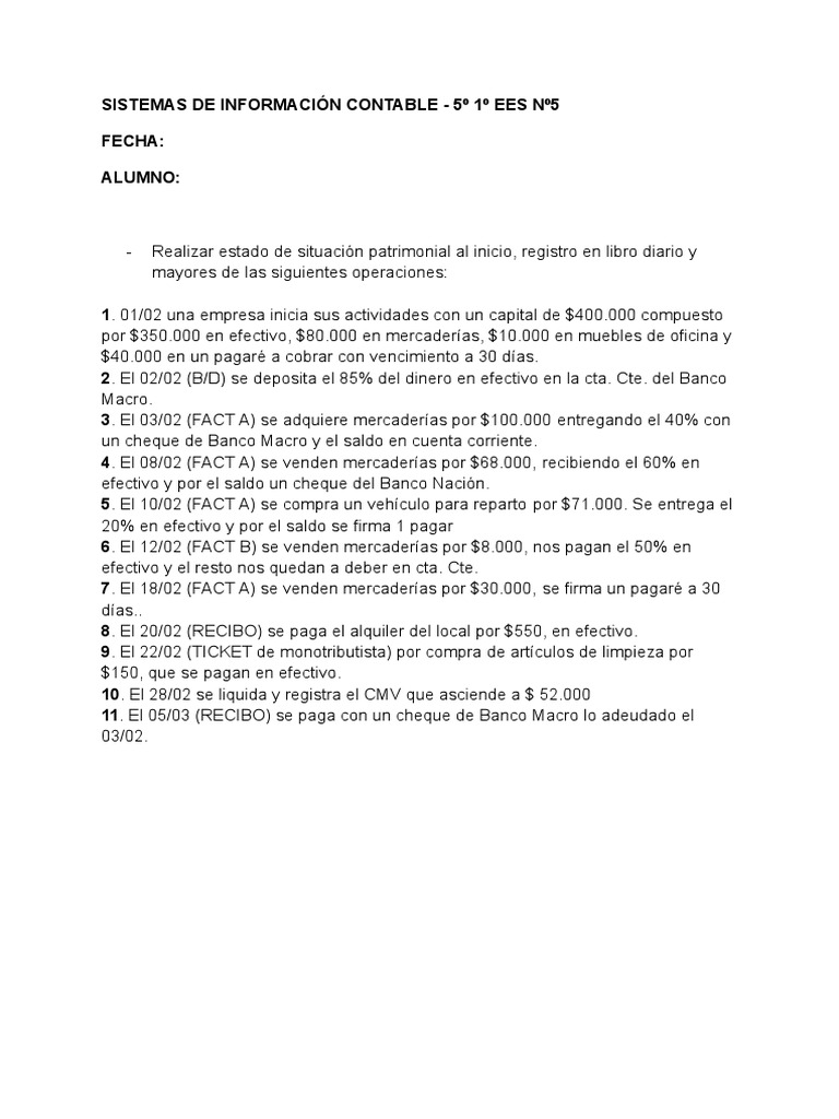 Actividad Sic 2 Iva | PDF