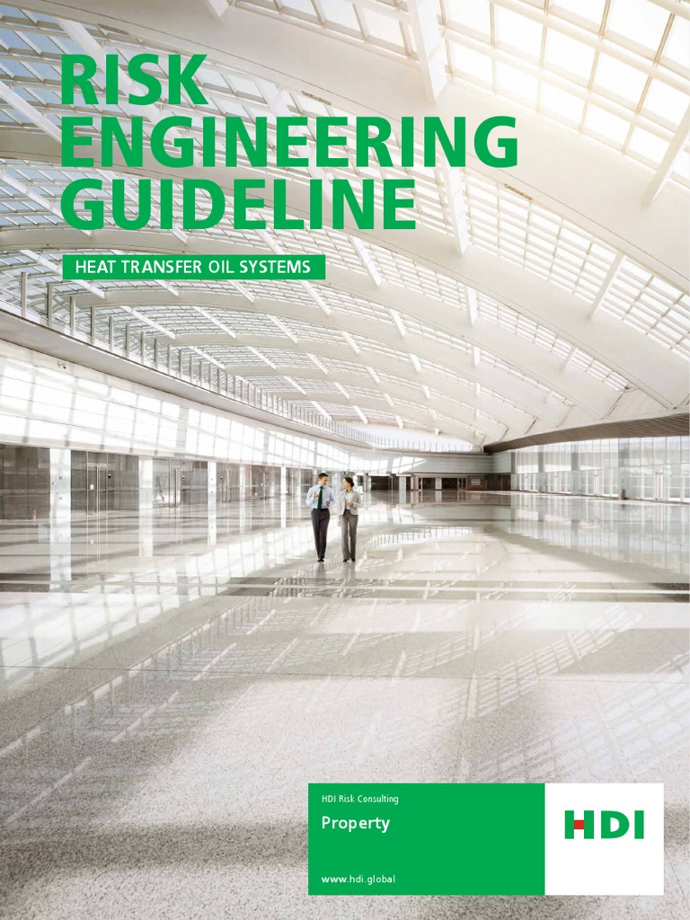 HEAT TRANSFER OIL SYSTEMS - Risk Engineering Guideline | PDF | Heat ...