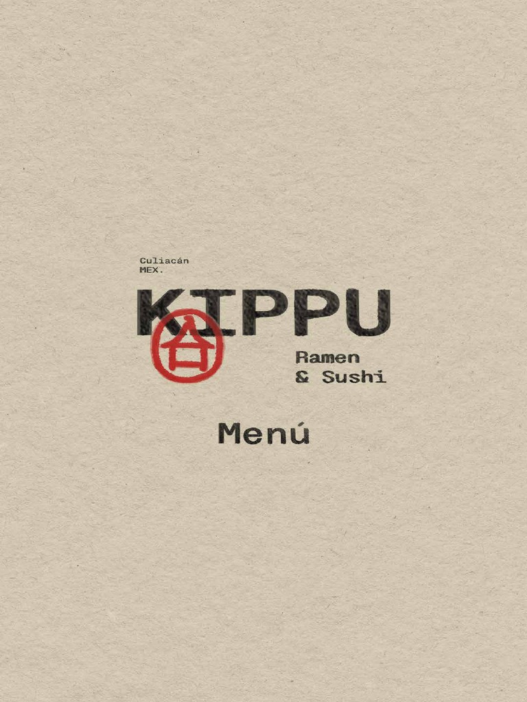 Menú de Kippu Ramen y Bebidas Japonesas | PDF | Cocinando | Alimentos