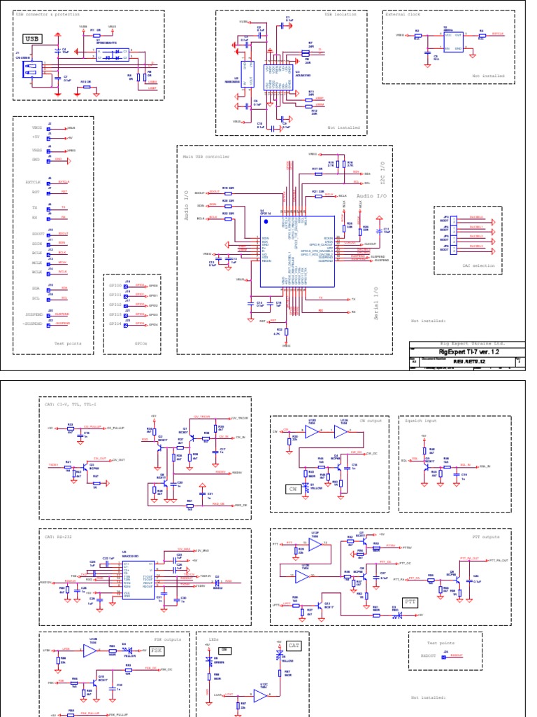 TI-7 Schematics | PDF | Computer Engineering | Computer Hardware
