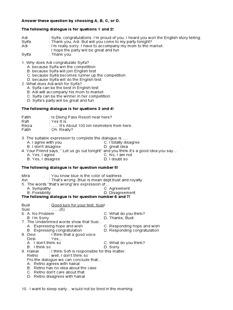 Soal PAS 9 2022 | PDF | Foods
