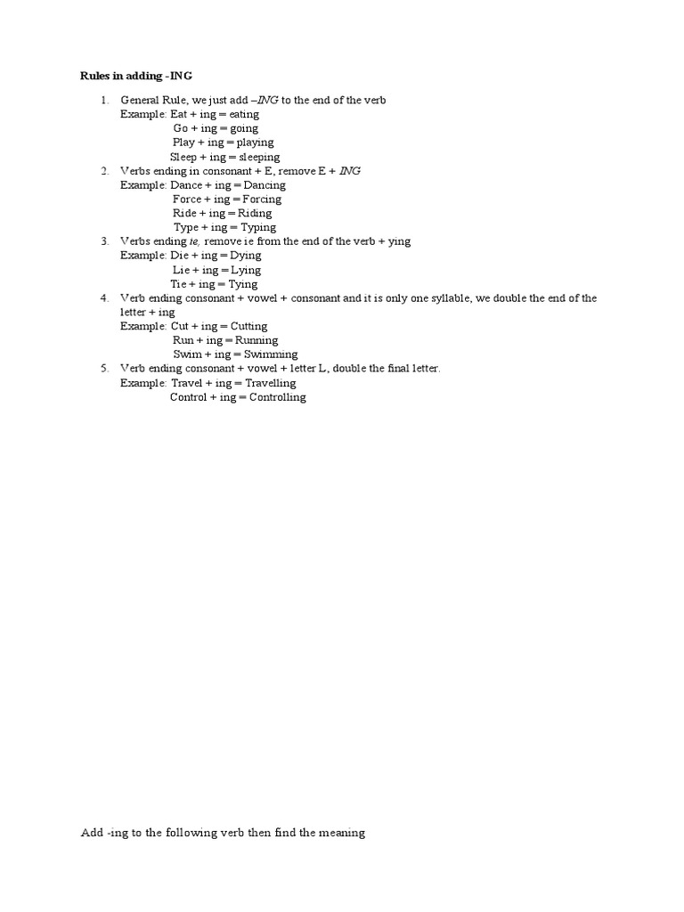 Present Continuous Tense | PDF