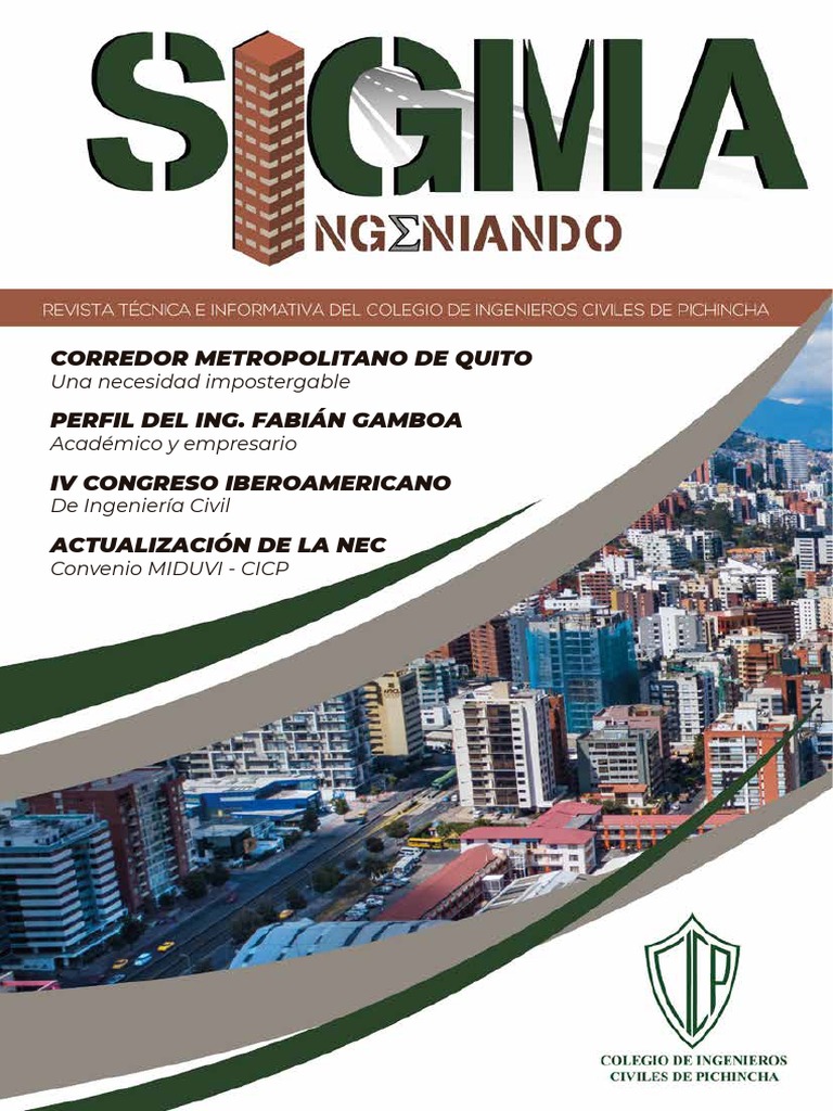 Revista Sigma Final Con Links | PDF | Ecuador | Ingeniero civil