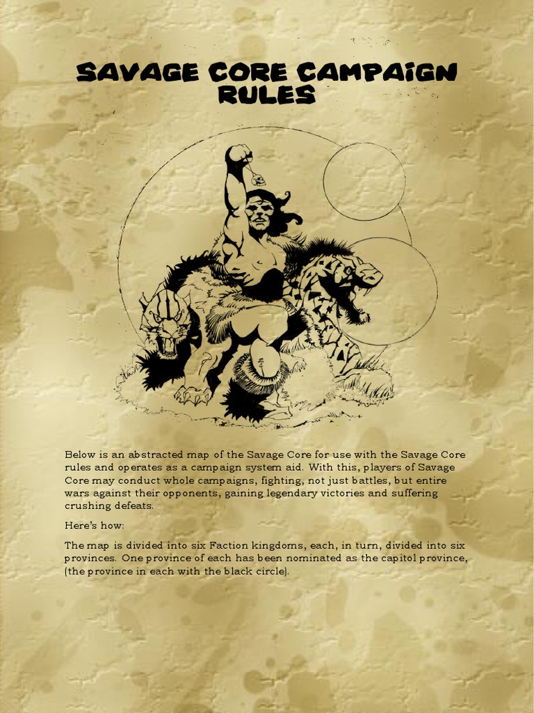 Campaign Rules | PDF | Battles