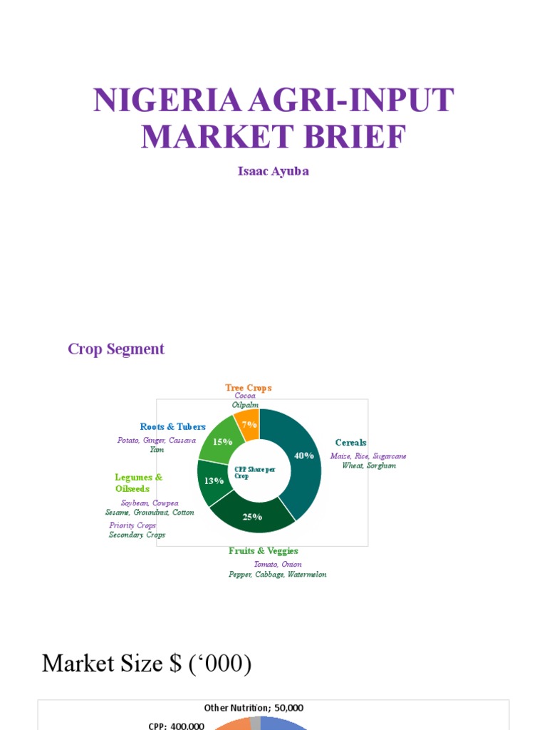 Nigeria CPP Market Overview | PDF | Crops | Foods