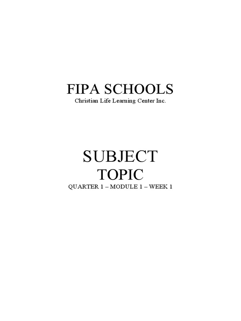 Sample Module | PDF | Communication | Learning