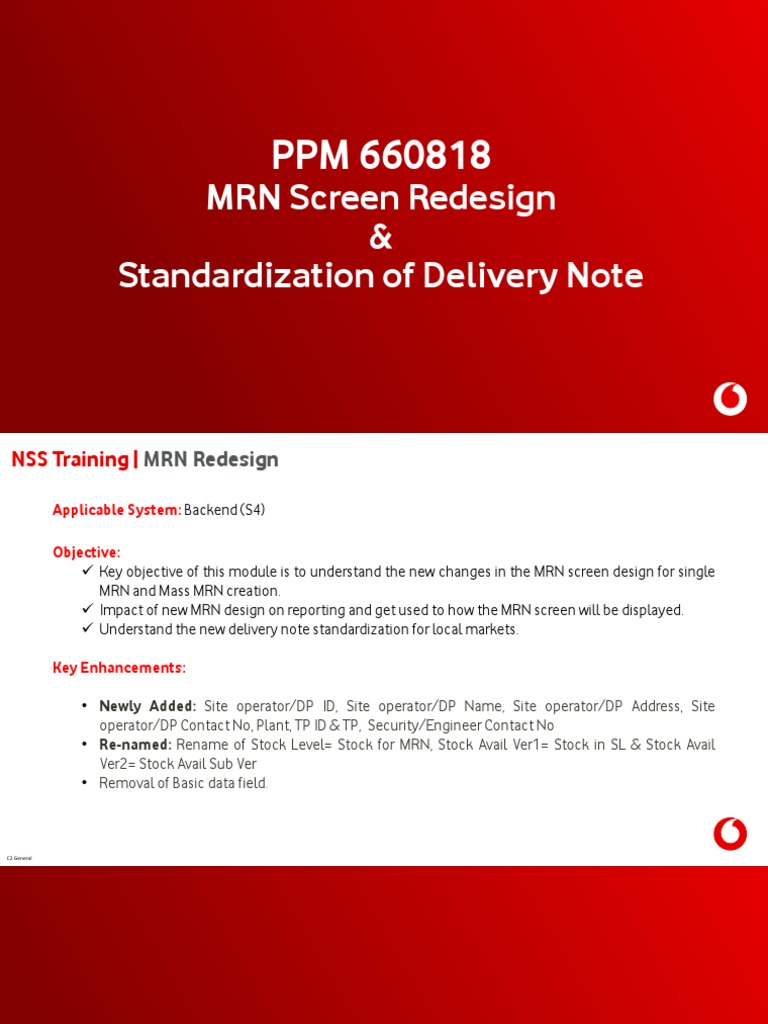 MRN Screen Redesign Overview | PDF | Computing