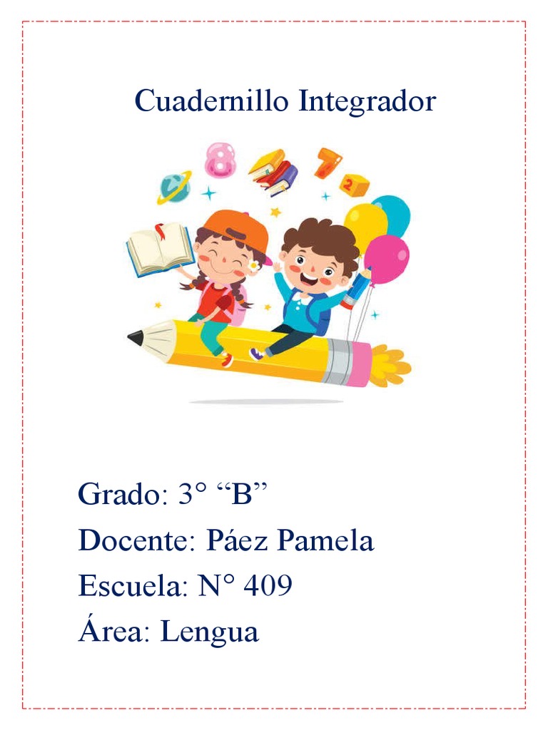 Cuadernillo Integrador de 3° 409 | PDF