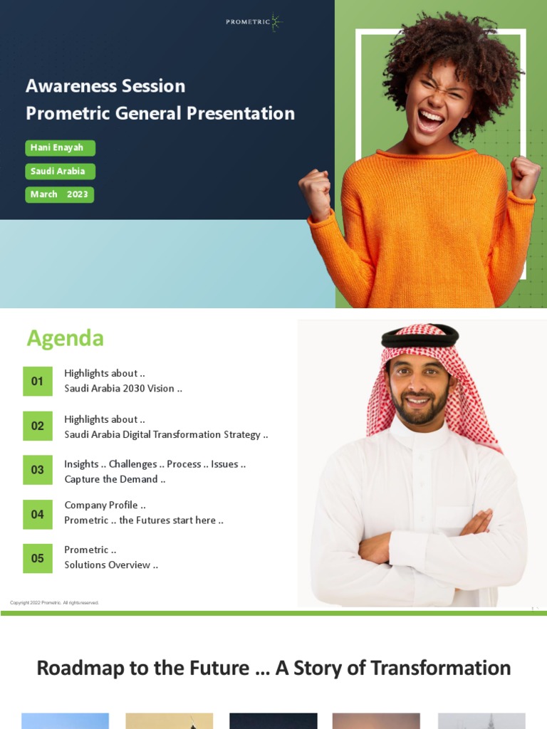 Prometric Awareness Session - General Presentation - Hani Enayah ...