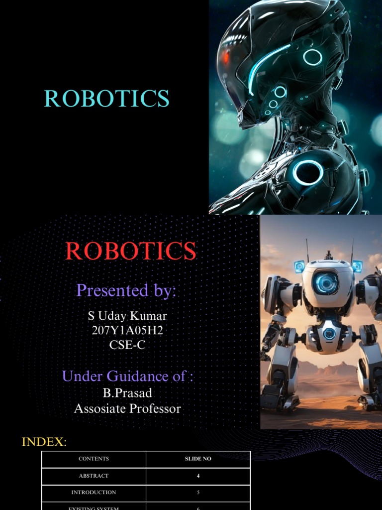ROBOTICS | PDF | Robotics | Robot