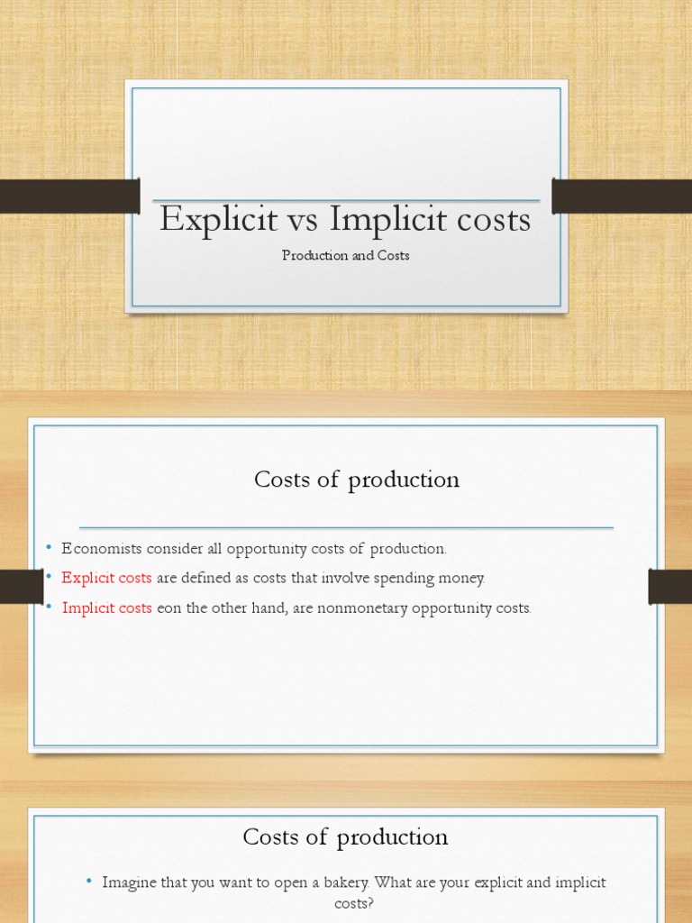 Production and Costs | Download Free PDF | Production Function | Profit ...