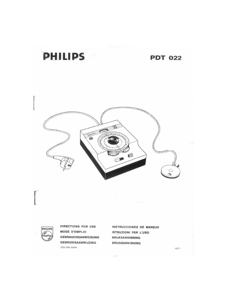 pdt022 Manuel | PDF