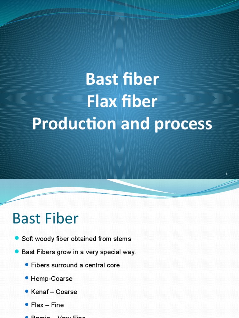Lecture Flax Fiber | PDF | Linens | Flax
