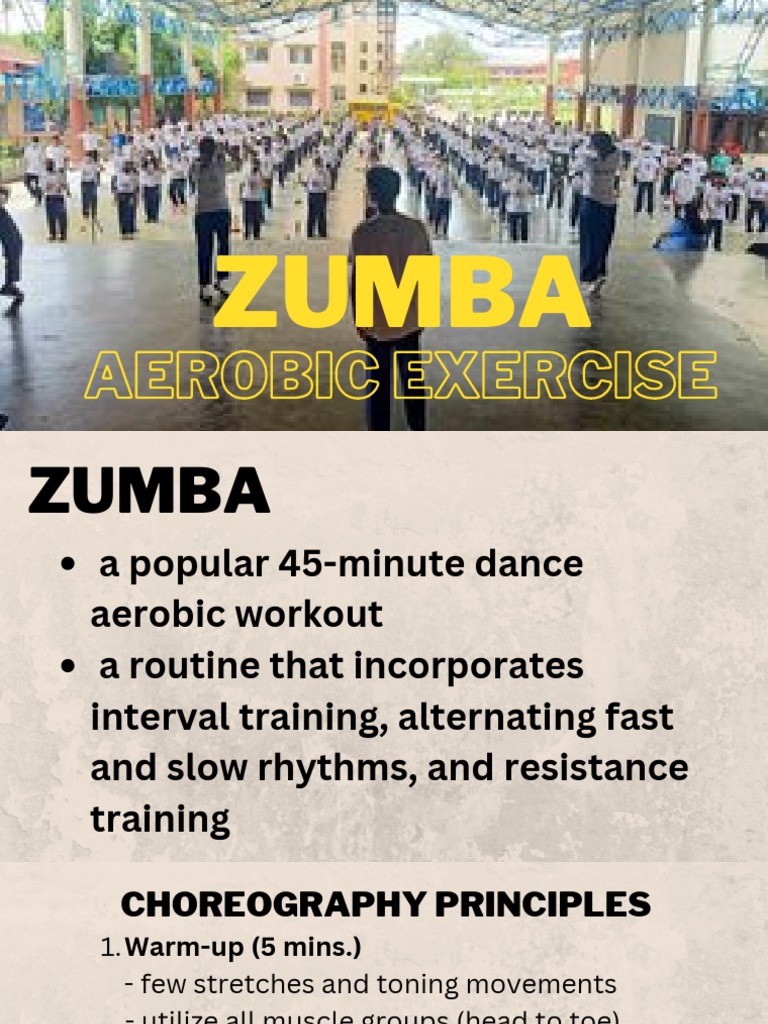 Aerobic Exercise Zumba | PDF