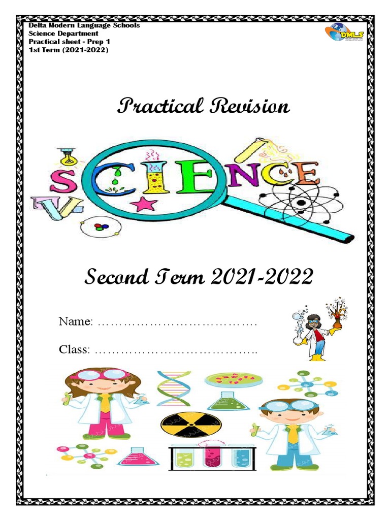 Prep 1 Practical Sheet Second Term | PDF | Force | Metals