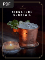 Cappello Cocktail Menu Digital | PDF