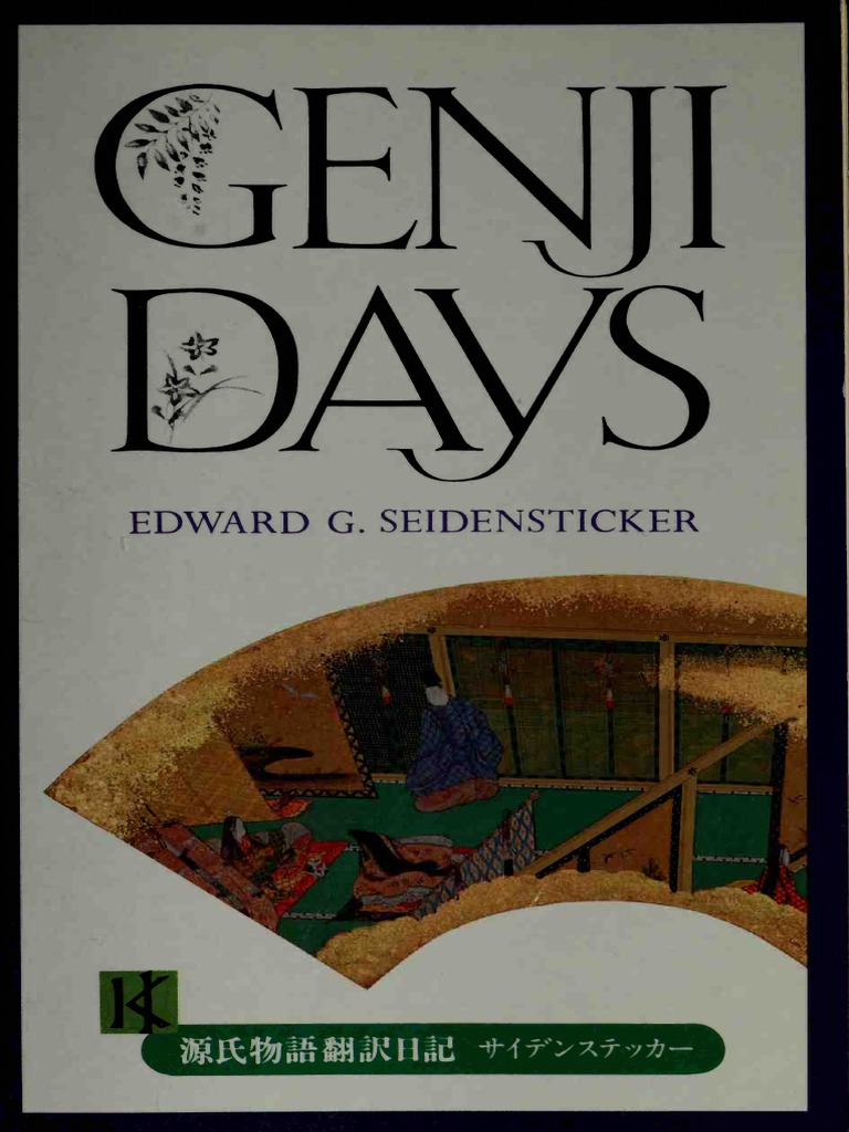Genji Days | PDF | The Tale Of Genji
